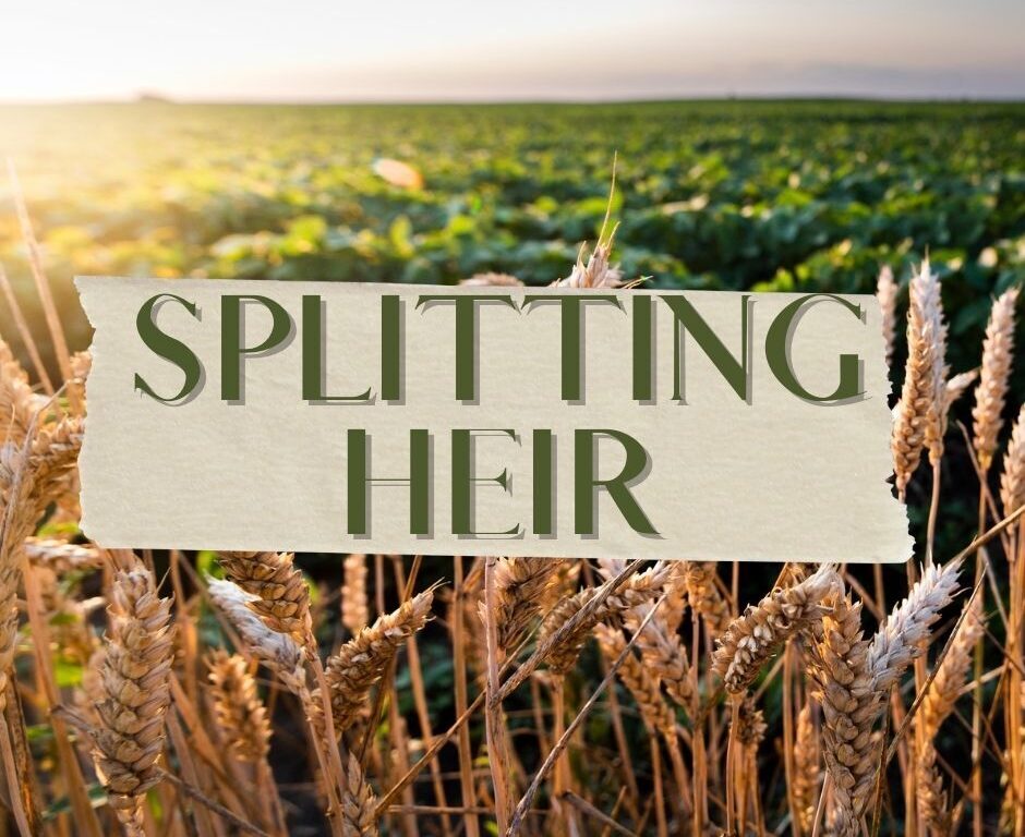 Splitting Heirs - The Richland Church of Christ